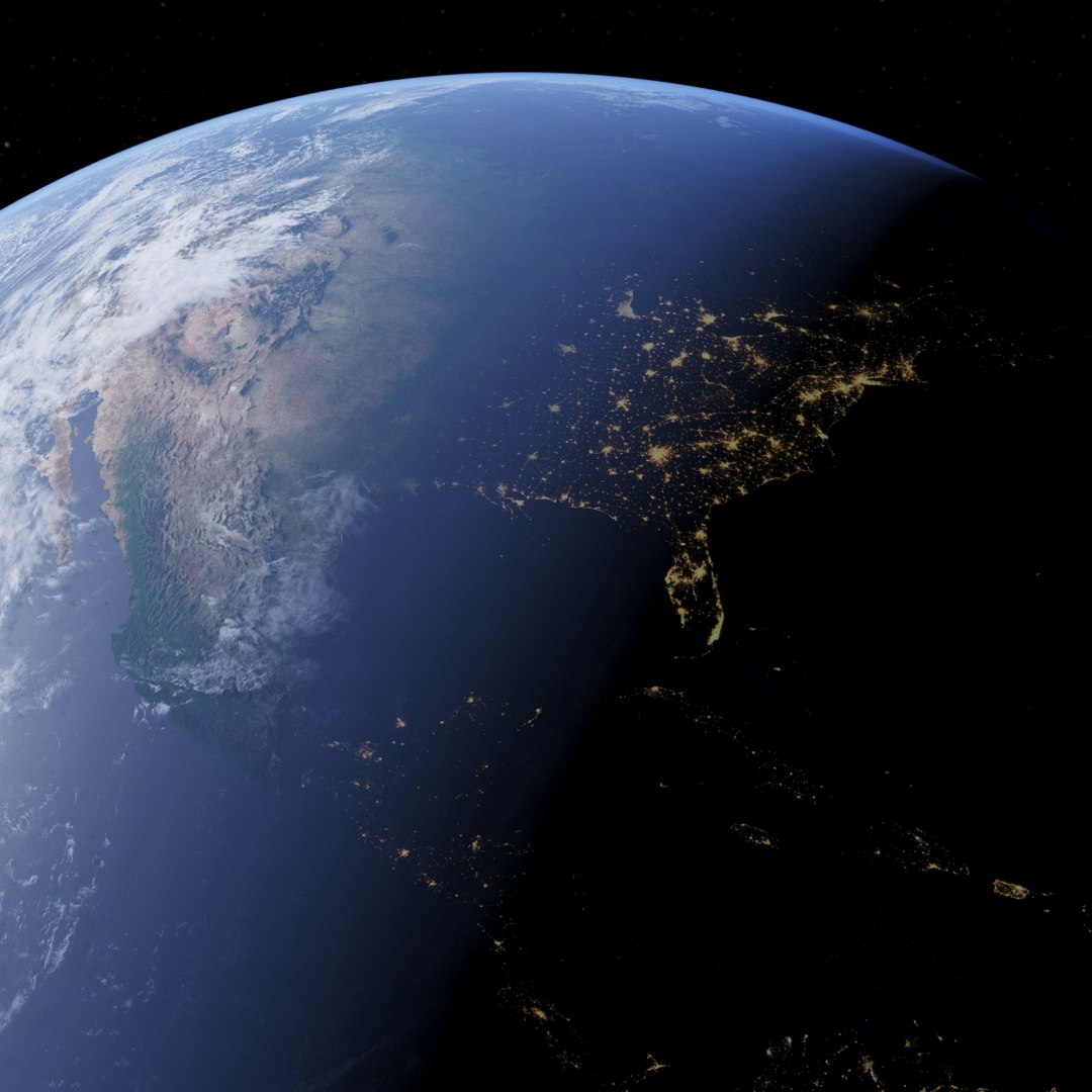 3D Photorealistic Earth Moon Model - TurboSquid 1320233