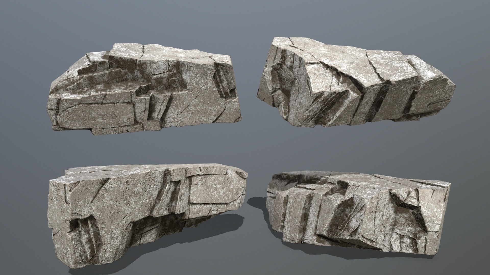 Stone rock 3D - TurboSquid 1699385