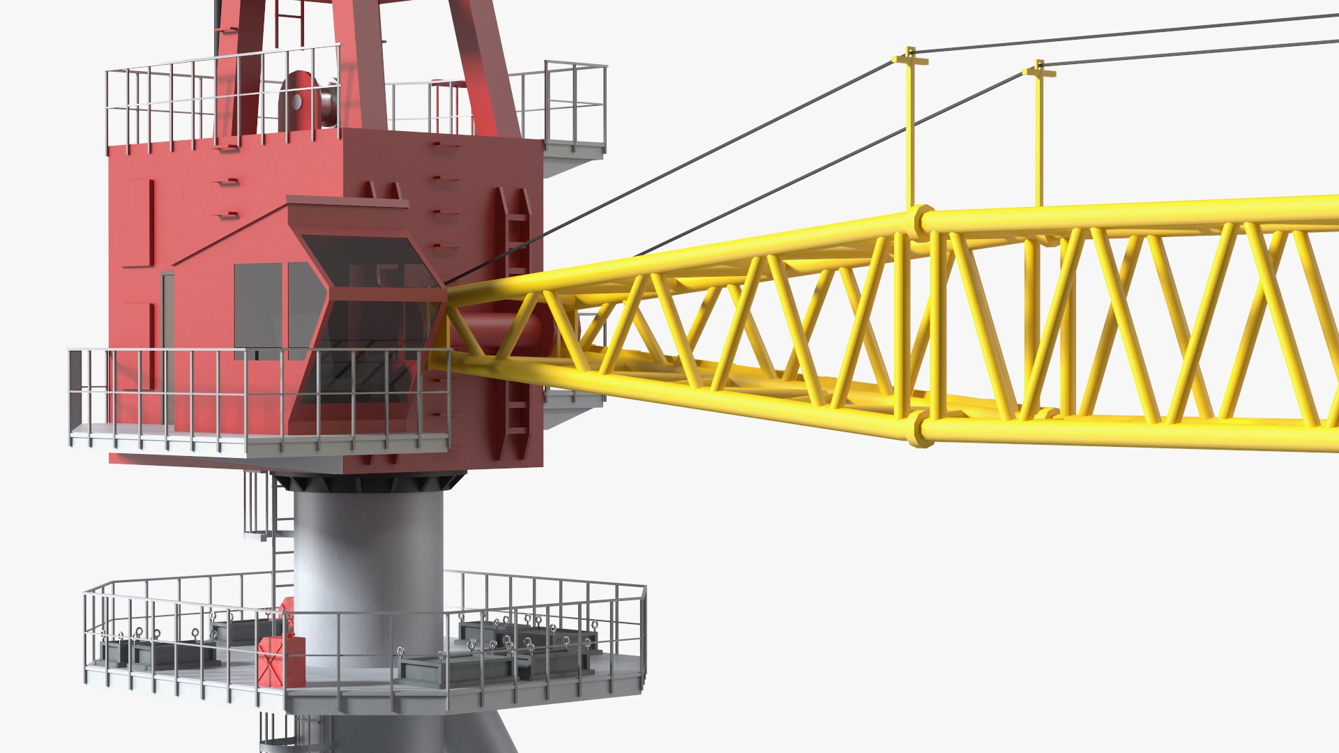3D Tower Cranes Collection 2 Model - TurboSquid 2209485