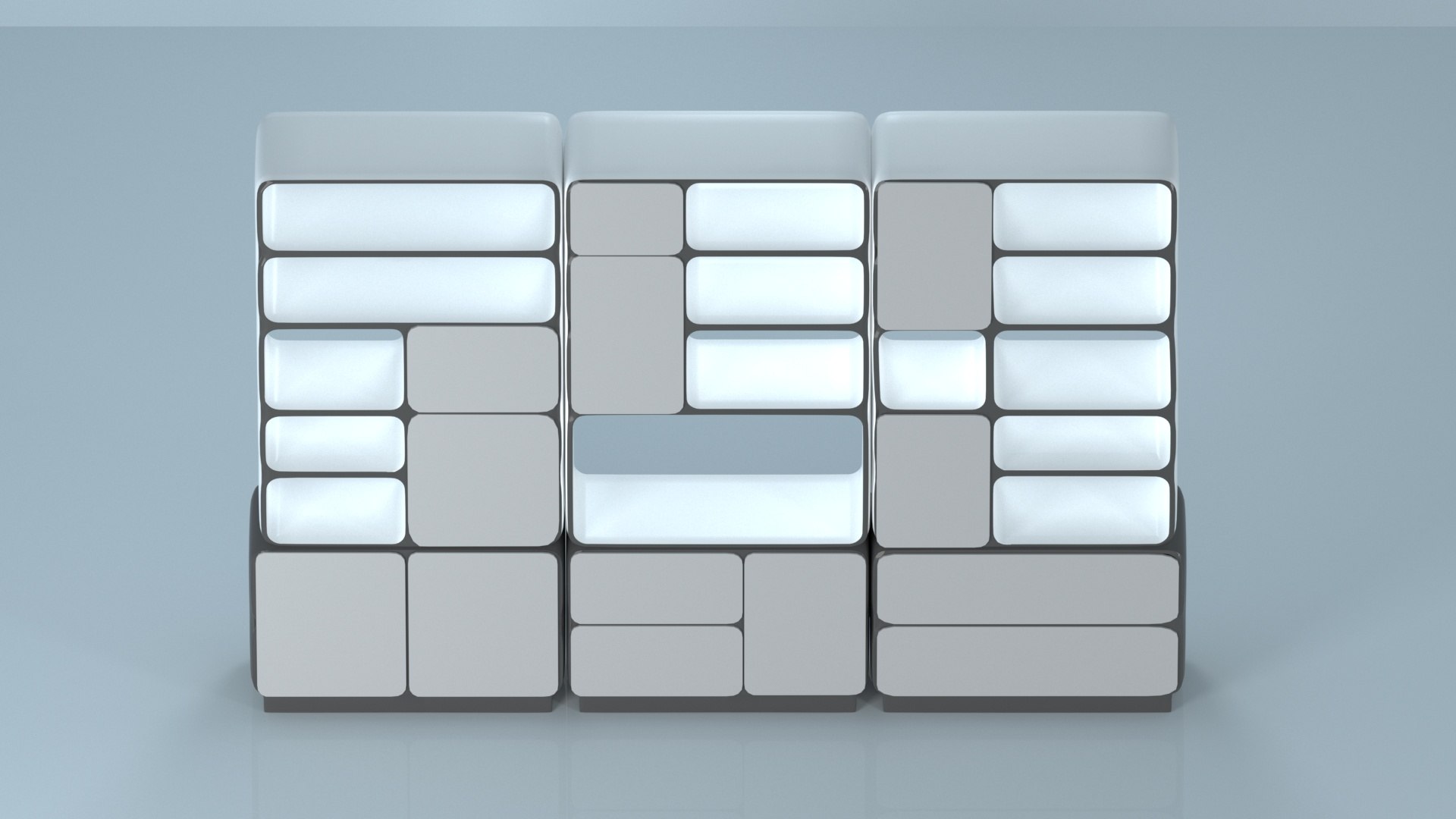 3D Highboard Model - TurboSquid 1843747
