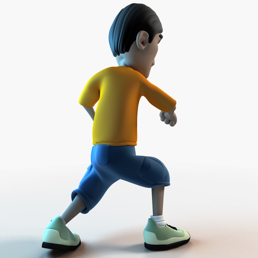Character V-ray Rig 3d 3ds