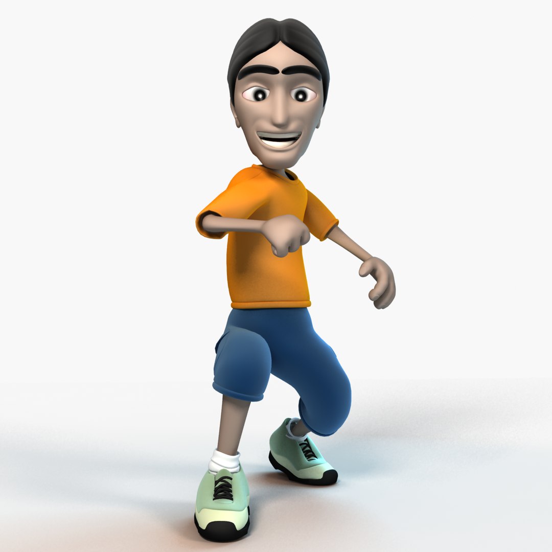 Character V-ray Rig 3d 3ds