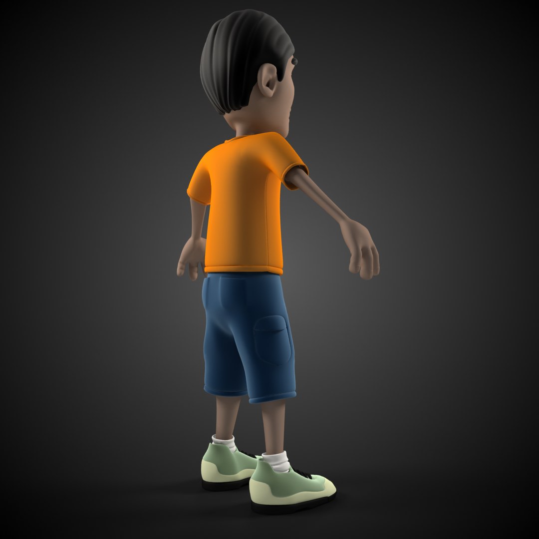Character V-ray Rig 3d 3ds