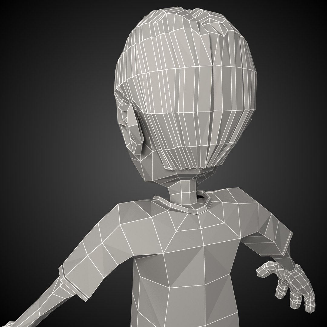 Character V-ray Rig 3d 3ds