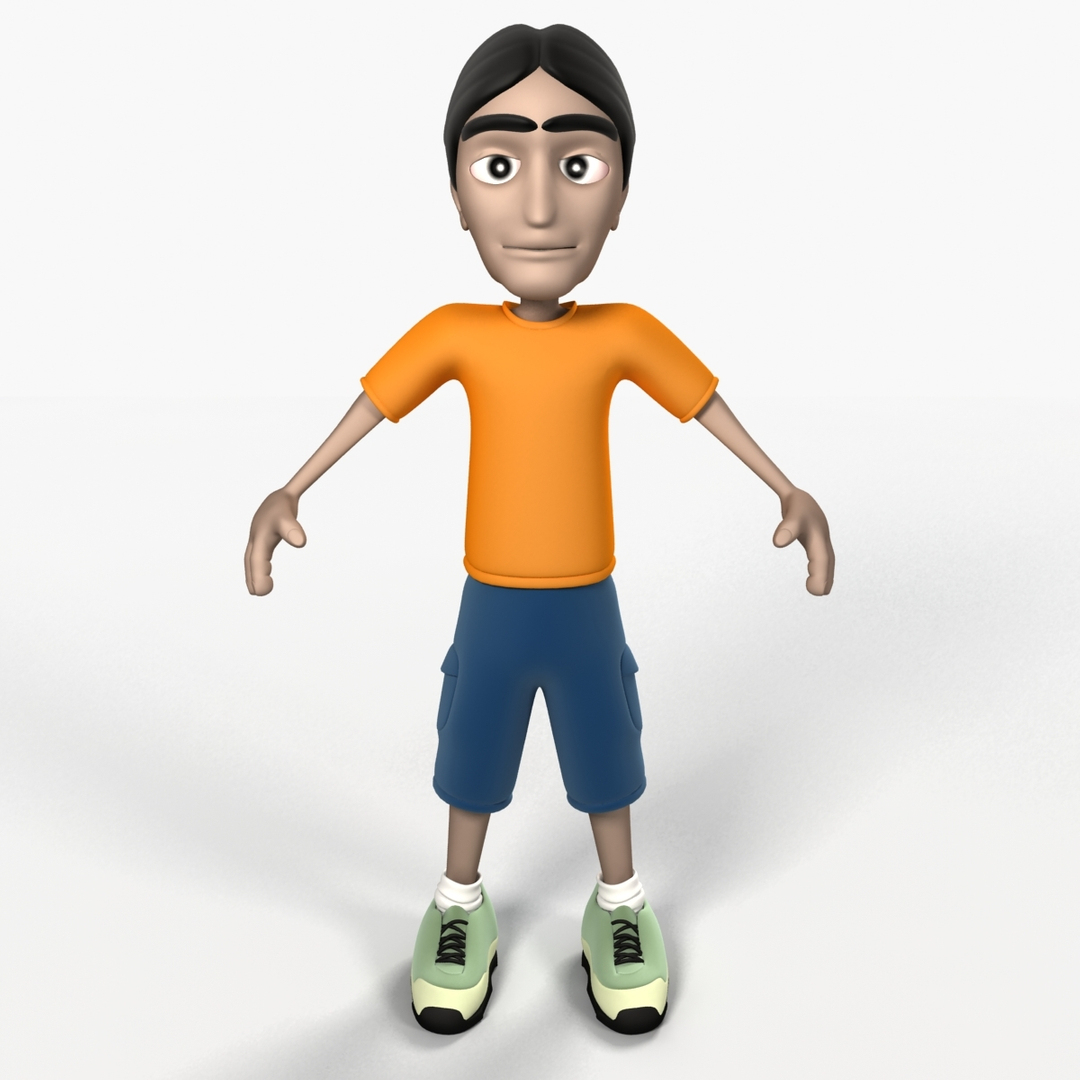 Character V-ray Rig 3d 3ds