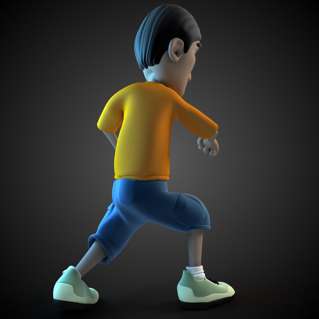 Character V-ray Rig 3d 3ds