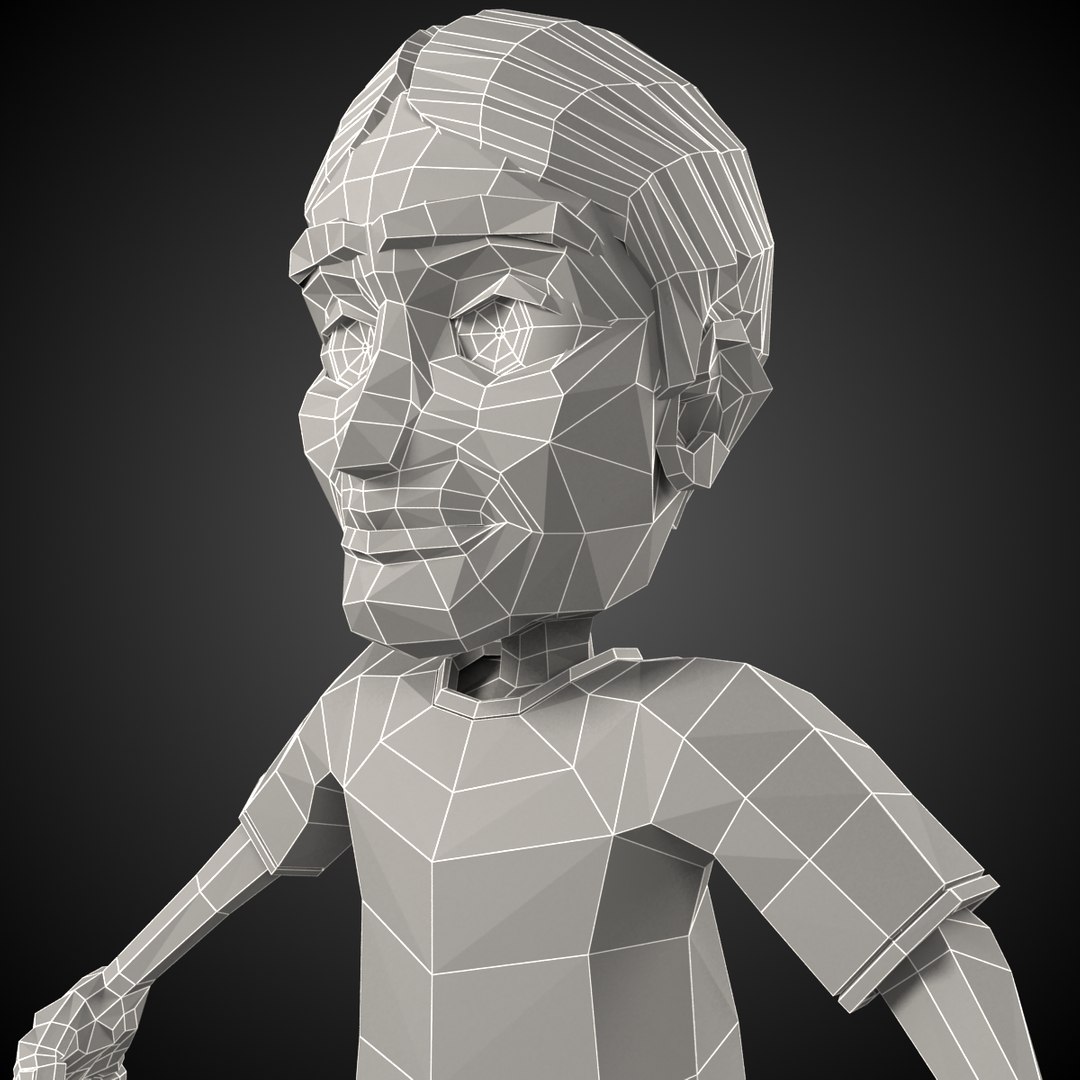 Character V-ray Rig 3d 3ds