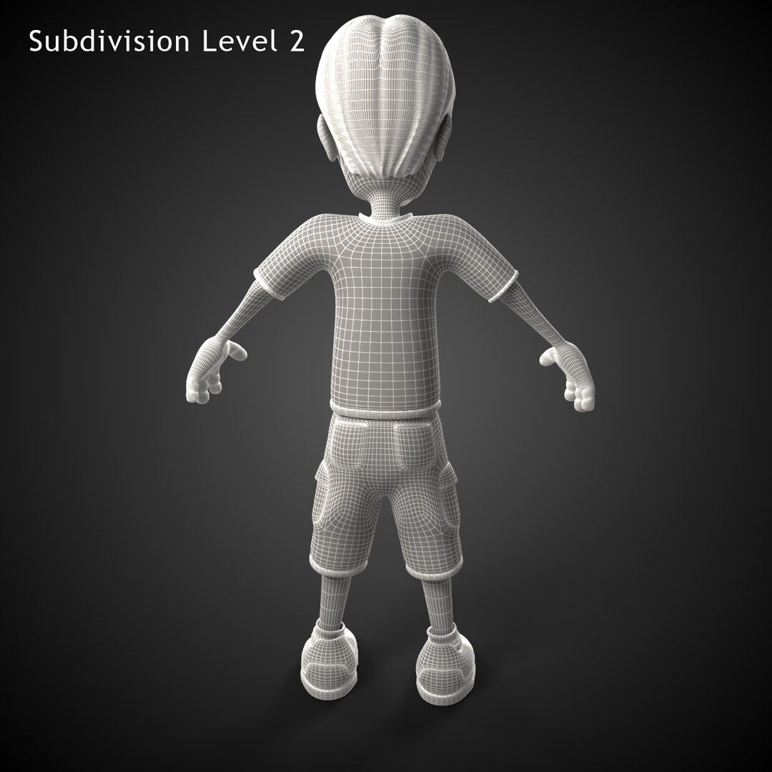 Character V-ray Rig 3d 3ds