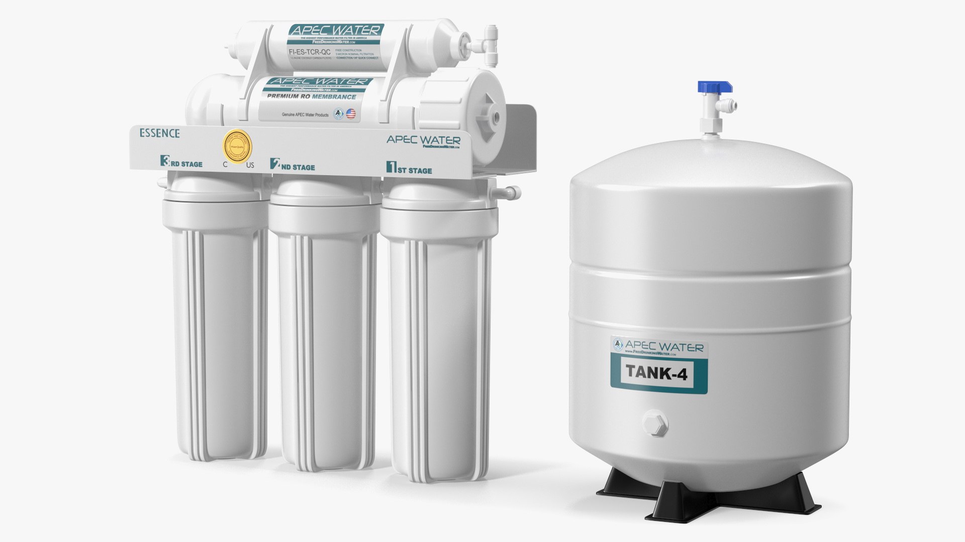 3D model Apec Water Filtration System - TurboSquid 2015253