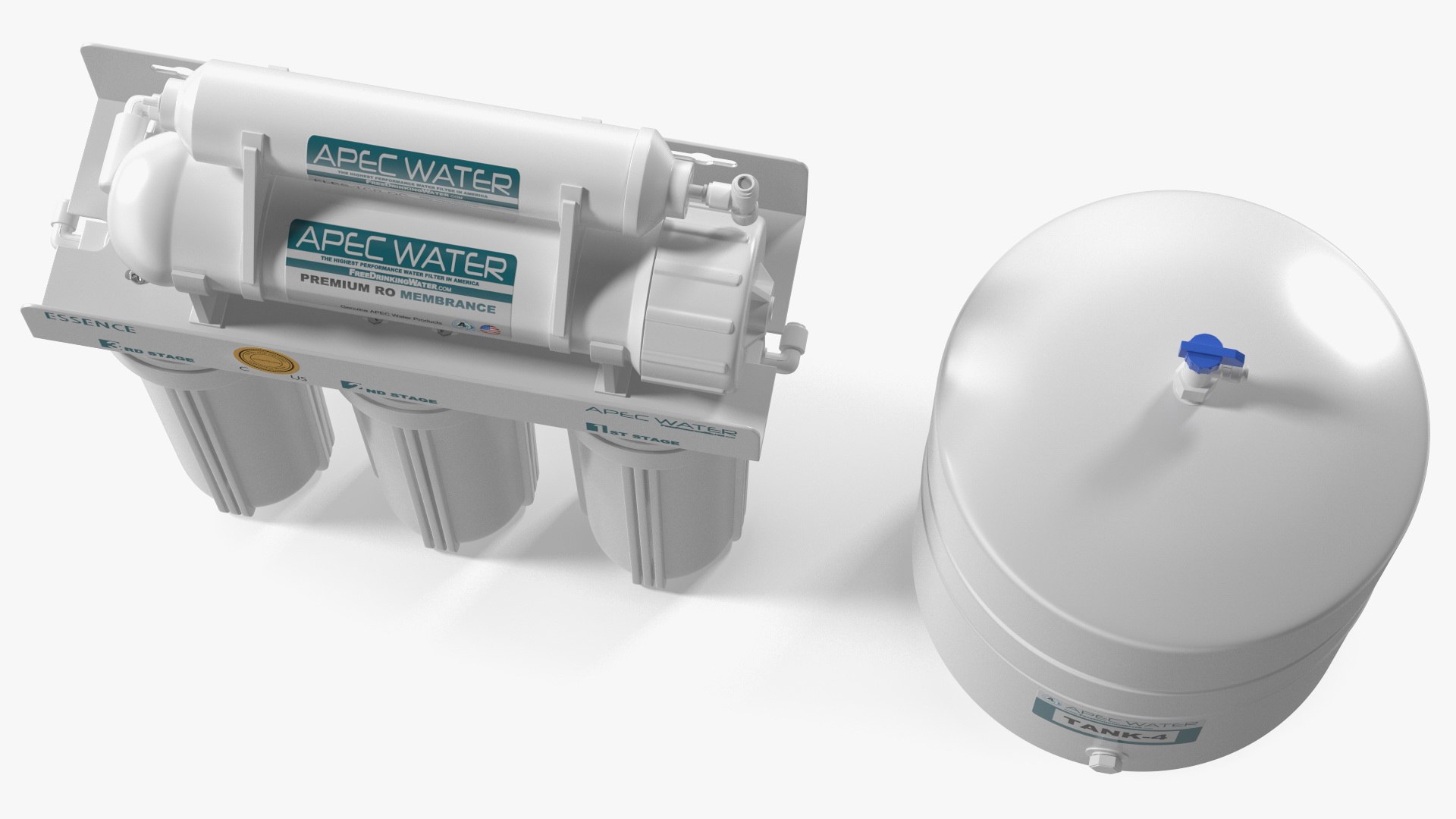 3D model Apec Water Filtration System - TurboSquid 2015253