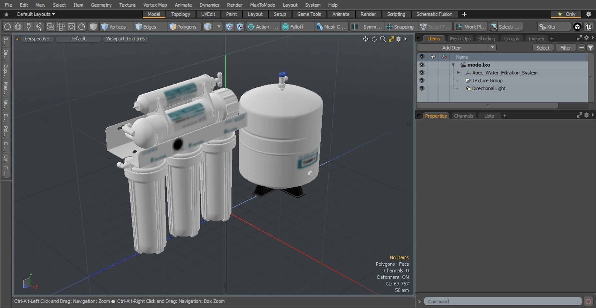 3D model Apec Water Filtration System - TurboSquid 2015253