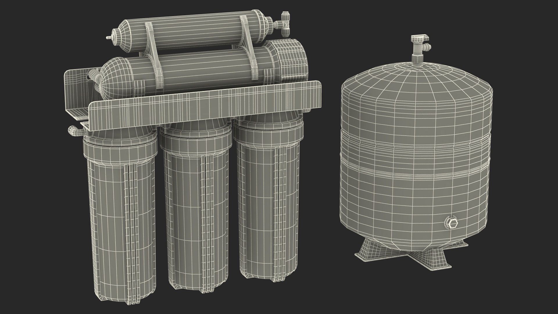 3D model Apec Water Filtration System - TurboSquid 2015253