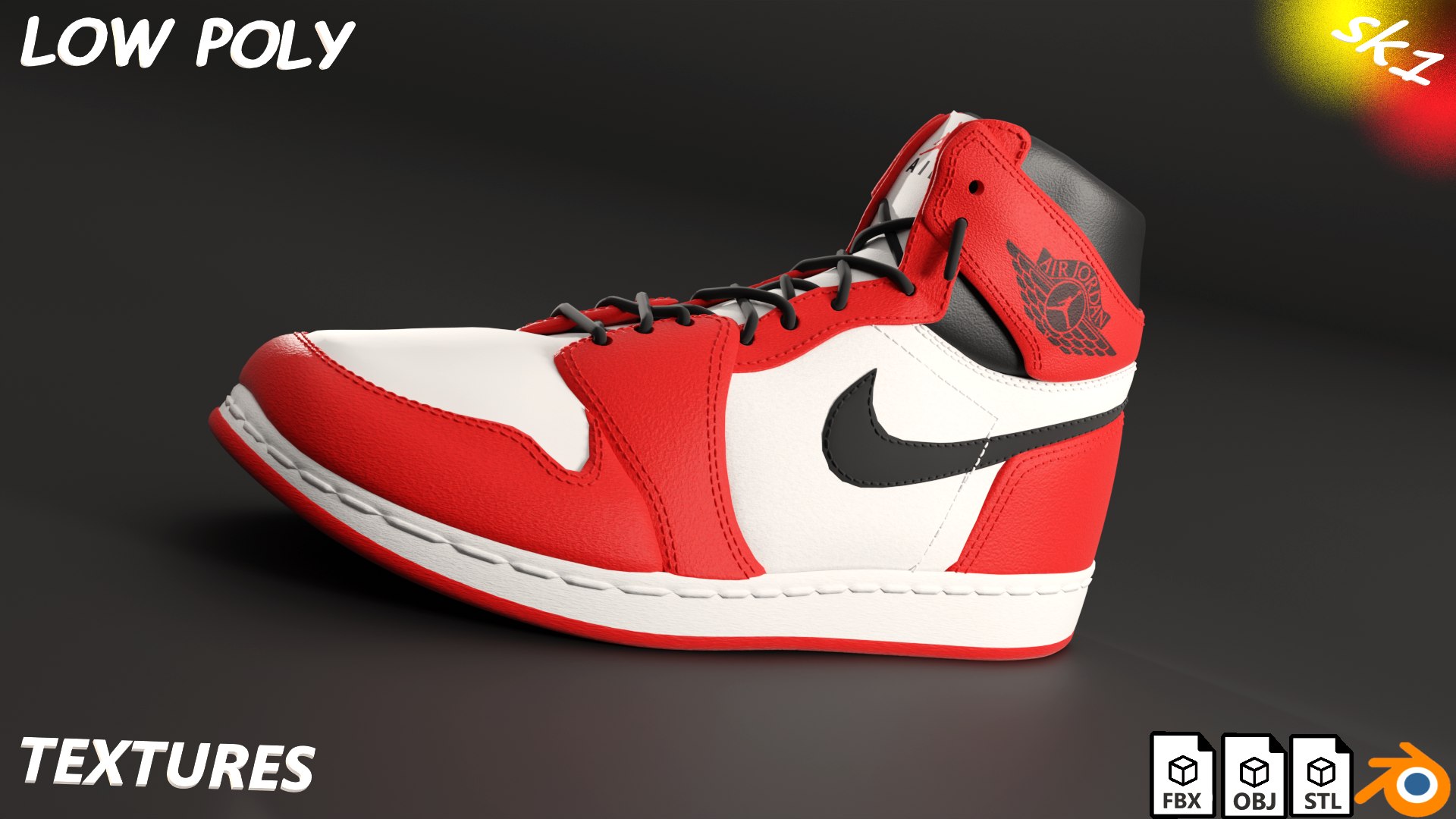 Air Jordan 3D Model - TurboSquid 2184446