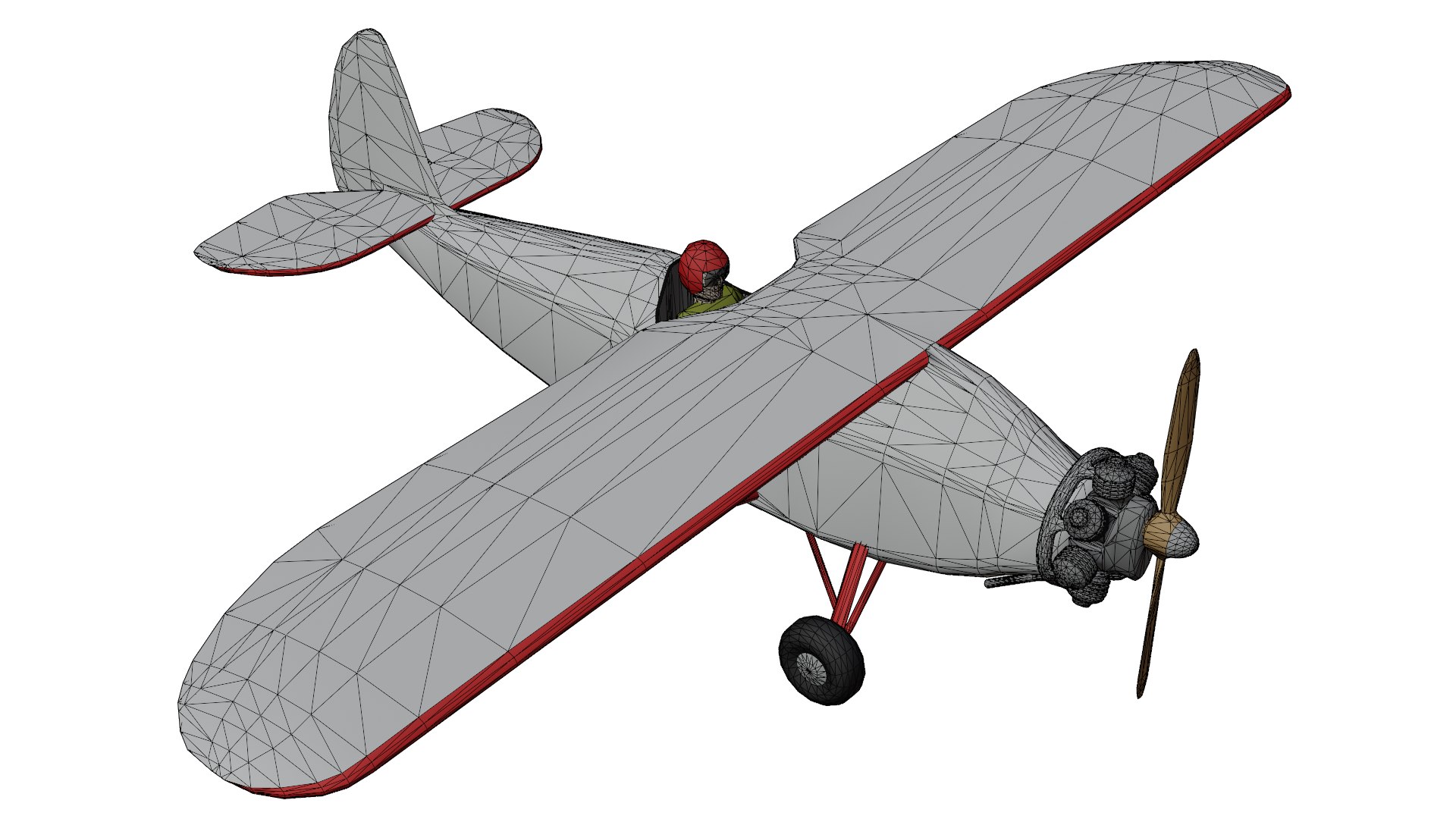 Comper Swift 3D Model - TurboSquid 2237069