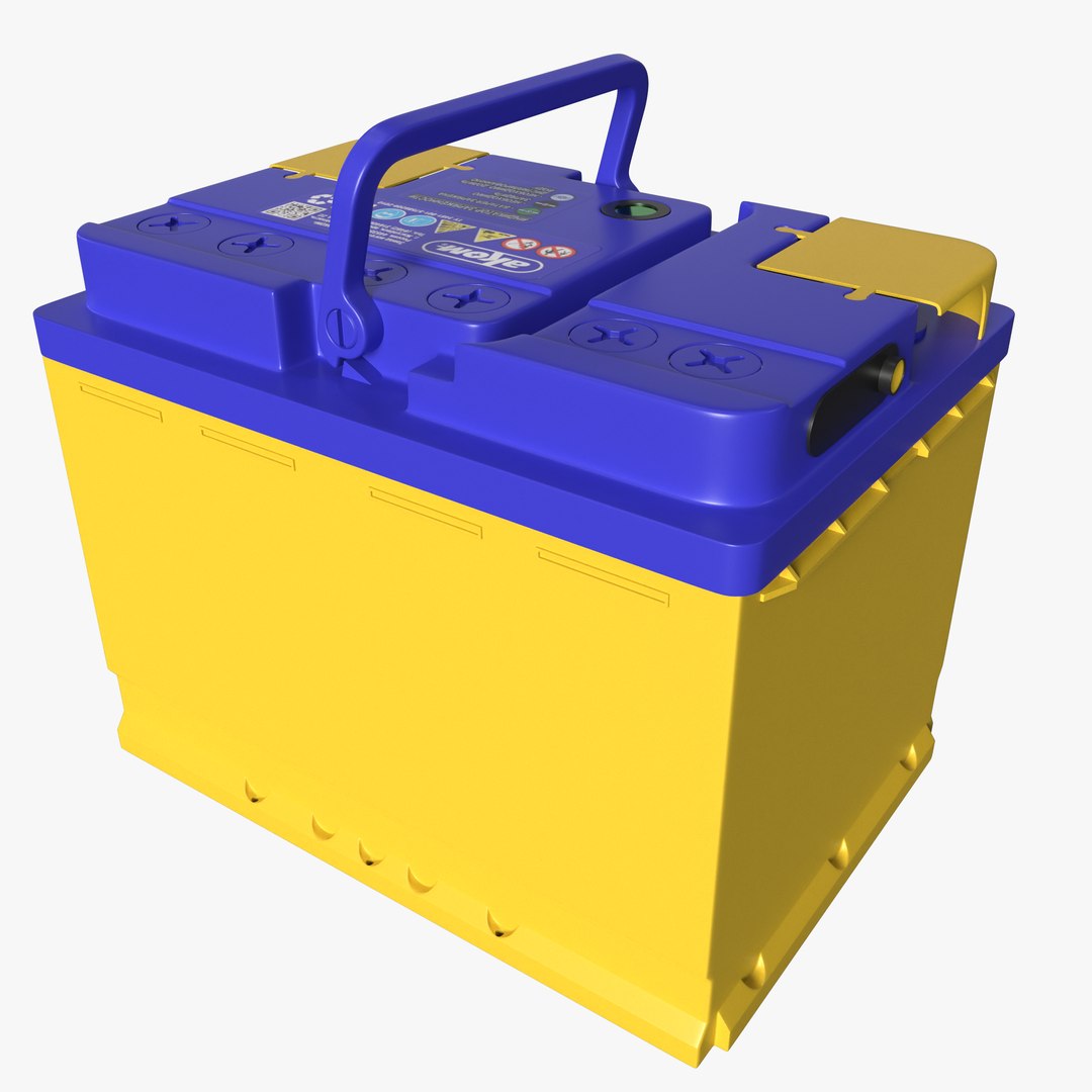 Akom Battery 3D Model - TurboSquid 1867332
