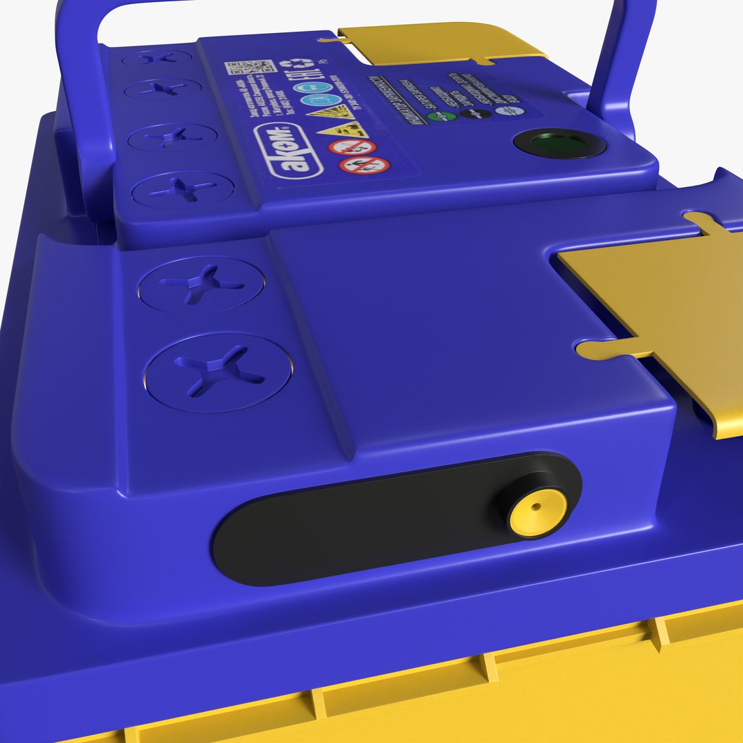 Akom Battery 3D Model - TurboSquid 1867332