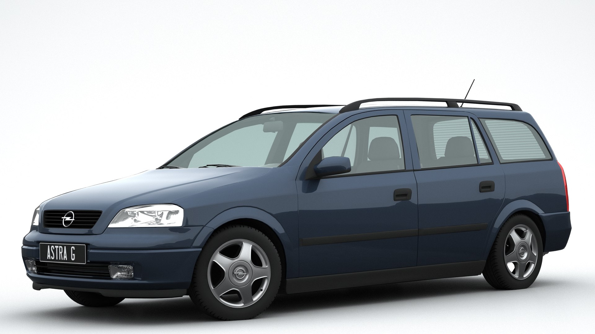 Opel Astra G Station Wagon 3D Model - TurboSquid 2138354