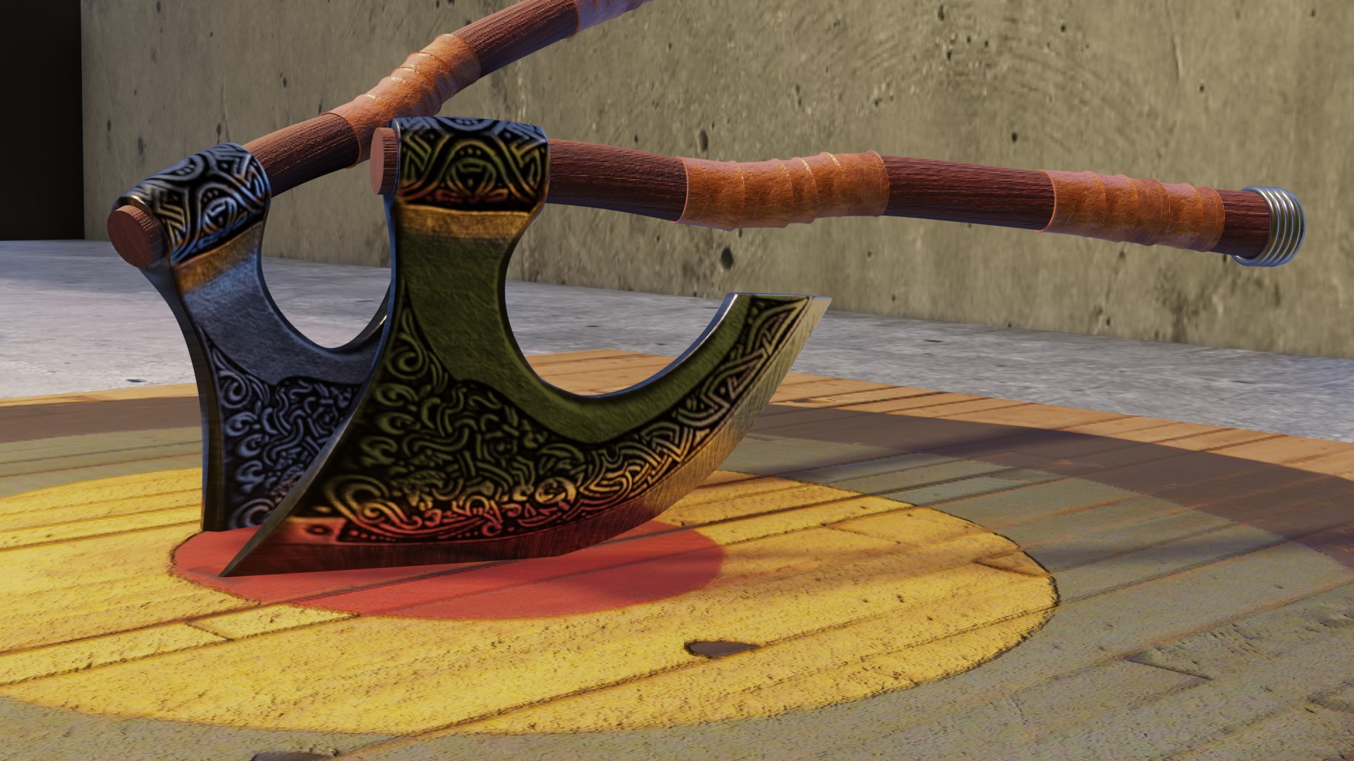 Medieval Axe Weapon Model - TurboSquid 1478694