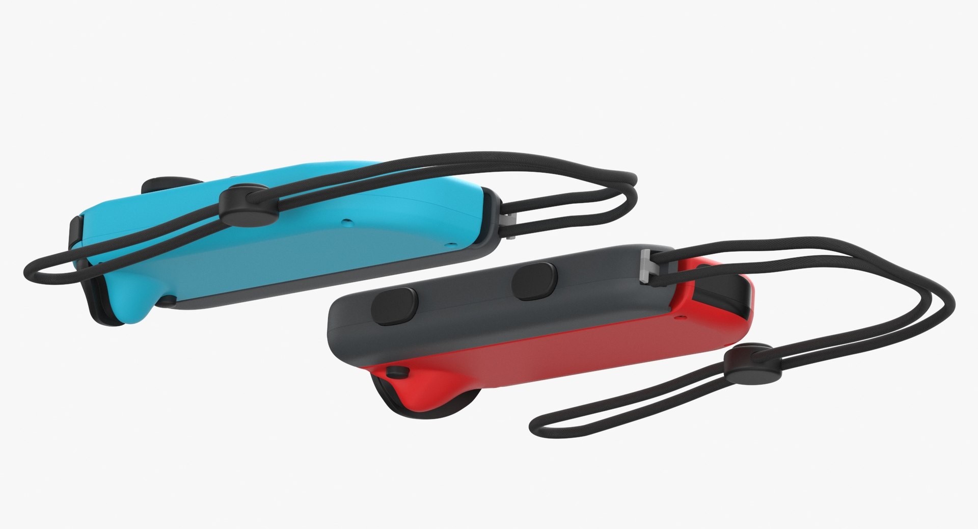 Nintendo Switch Console Controllers Blank And Generic Box 3D Model ...