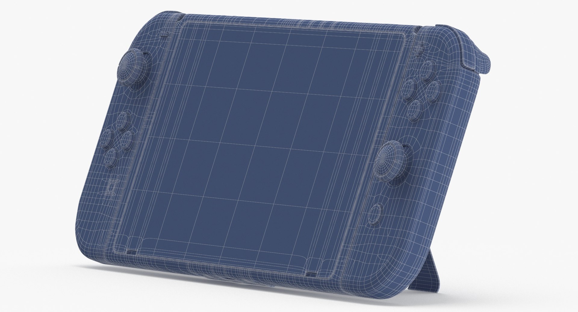 Nintendo Switch Console Controllers Blank and Generic Box 3D model ...