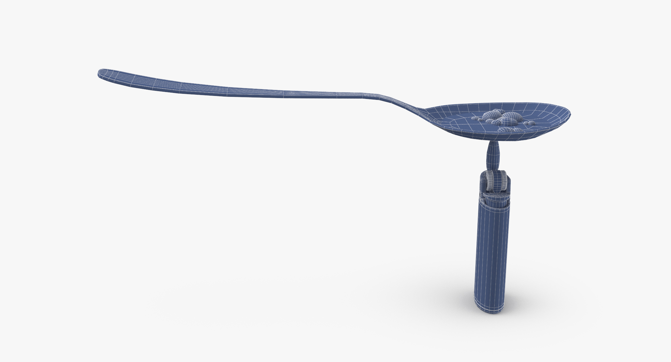 3D heroin spoon boiling lighter - TurboSquid 1158329