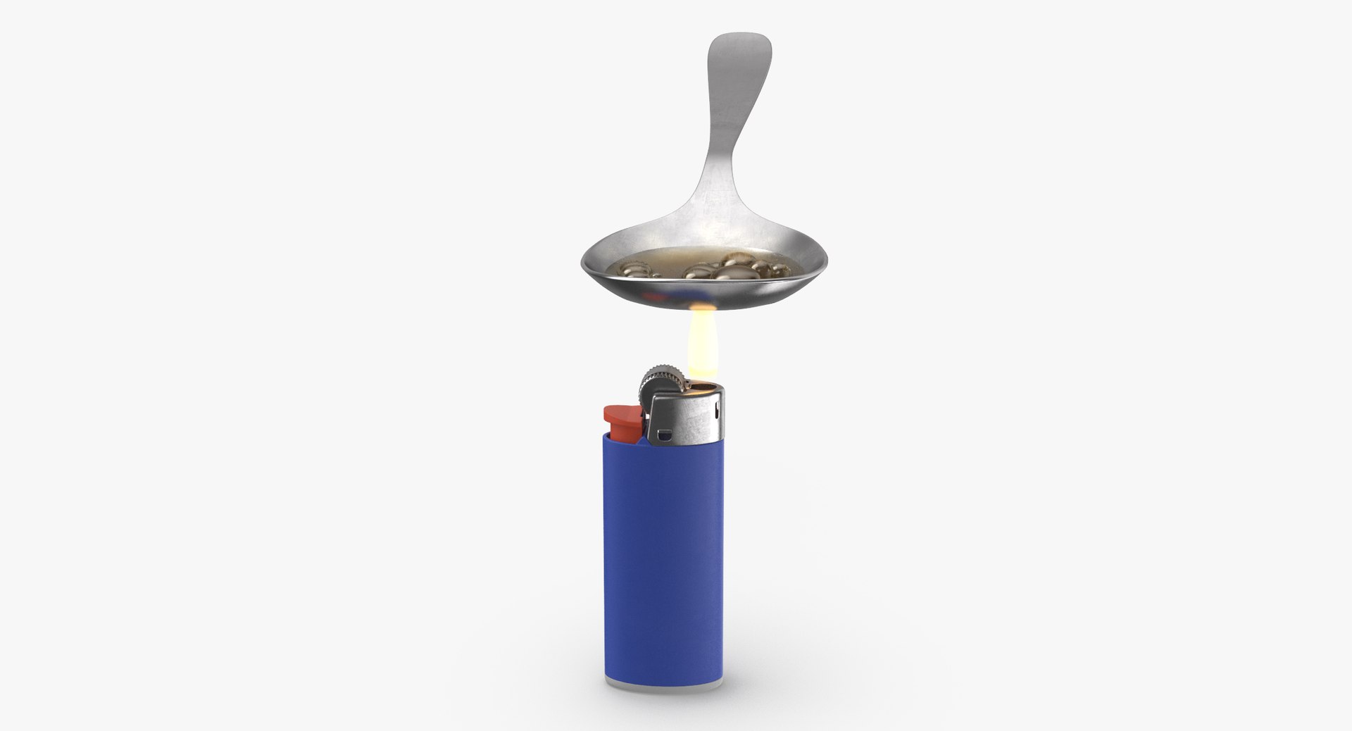 3D Heroin Spoon Boiling Lighter - TurboSquid 1158329