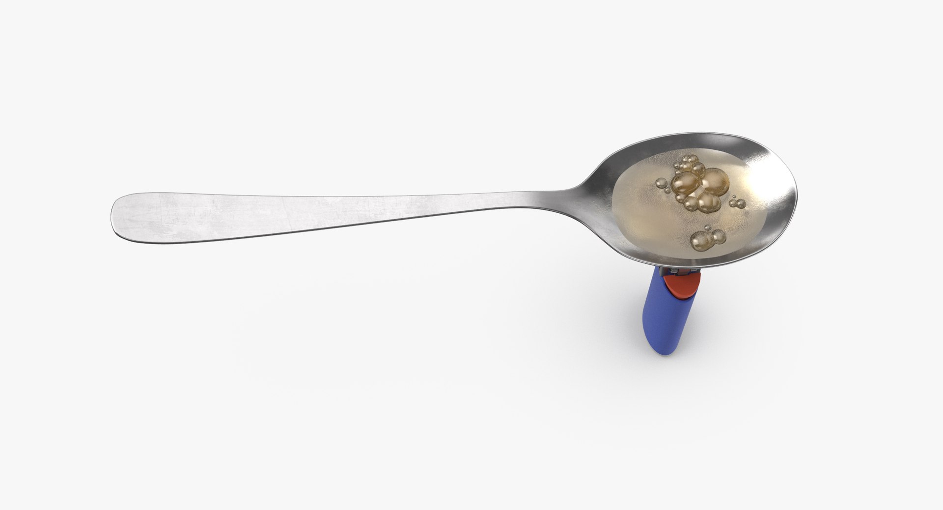 3D Heroin Spoon Boiling Lighter - TurboSquid 1158329