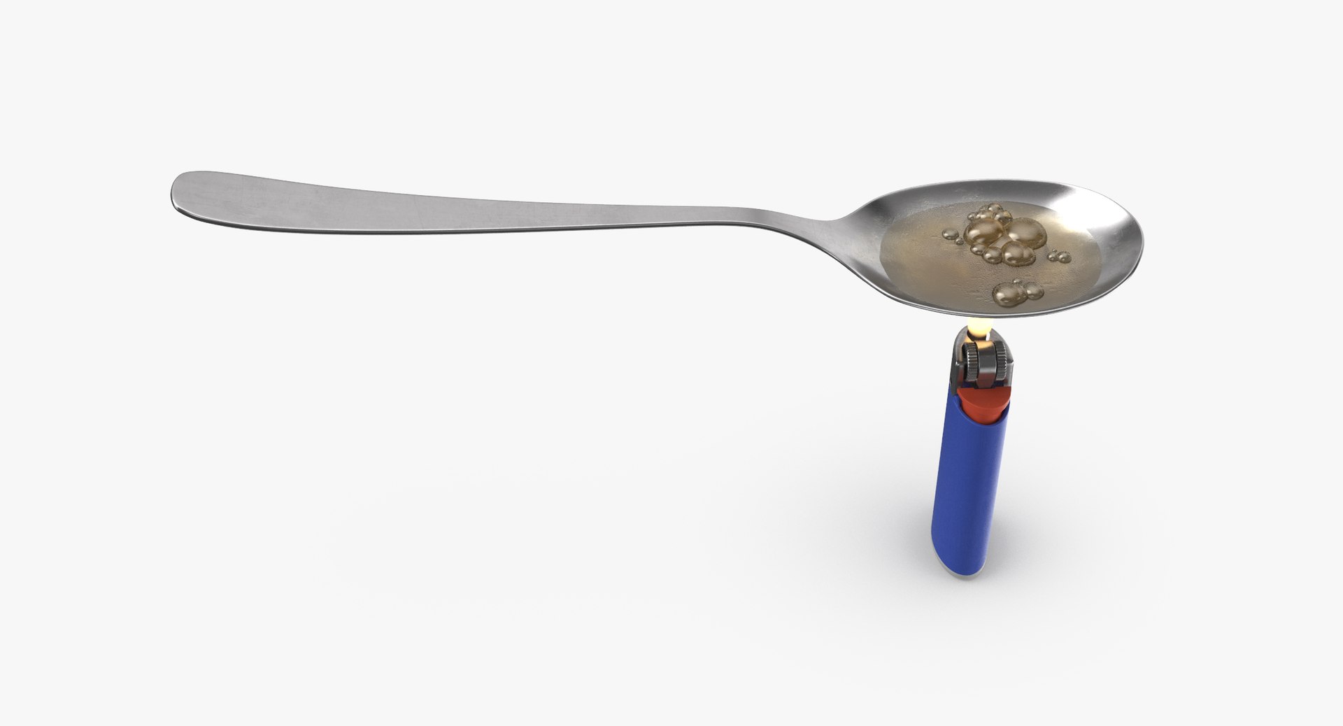 3D Heroin Spoon Boiling Lighter - TurboSquid 1158329