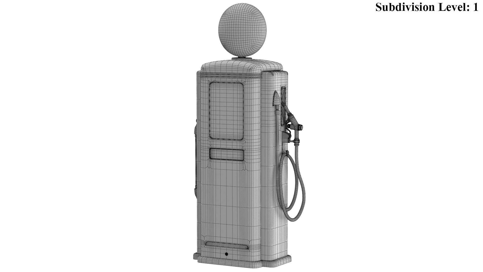 Detailed Two Fuel Gas Pump model - TurboSquid 2019960