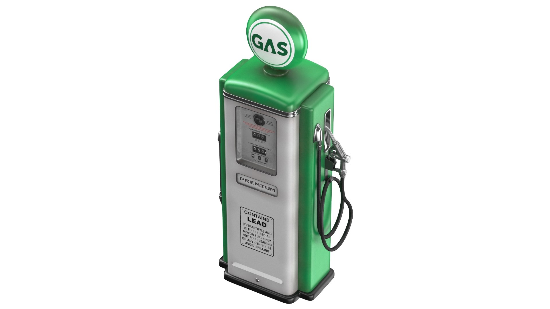 Detailed Two Fuel Gas Pump Model - TurboSquid 2019960
