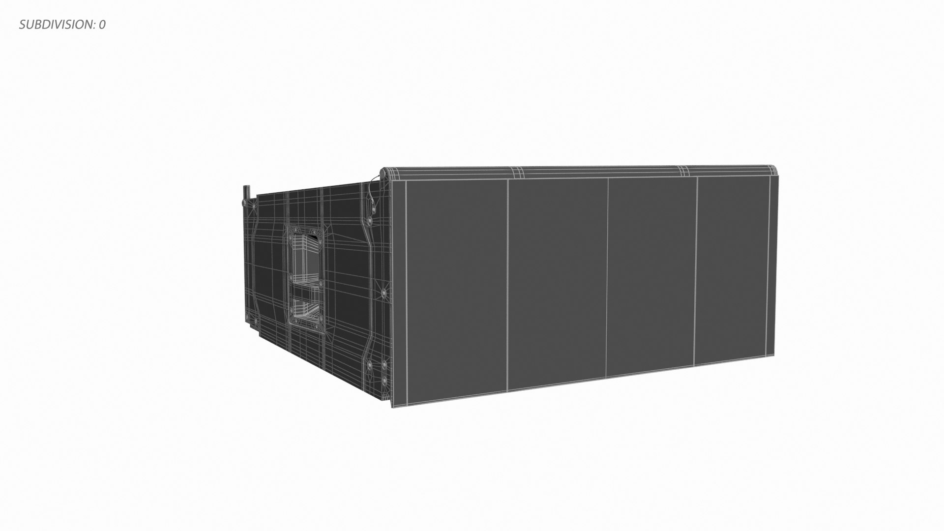 Array Speaker Sound System 3D Model - TurboSquid 1928359