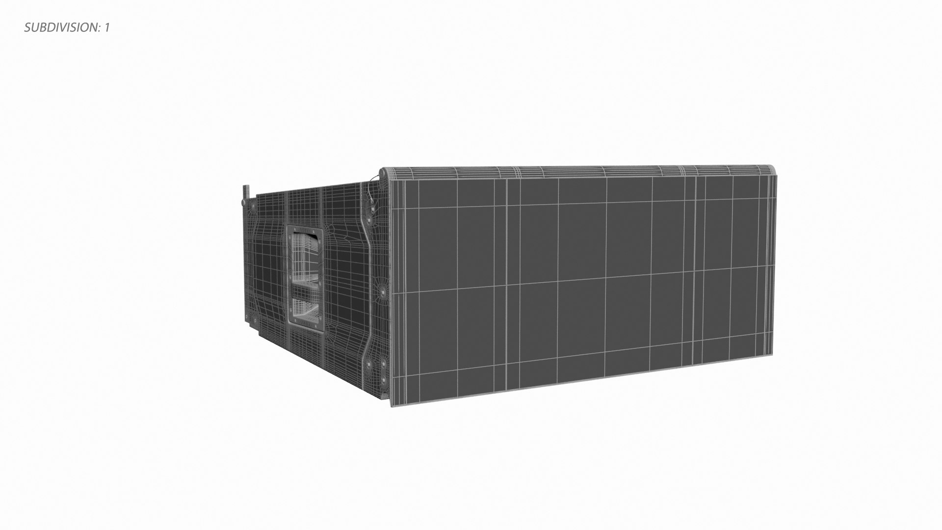 Array Speaker Sound System 3D Model - TurboSquid 1928359