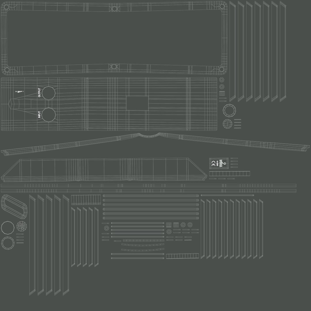 Array Speaker Sound System 3D Model - TurboSquid 1928359