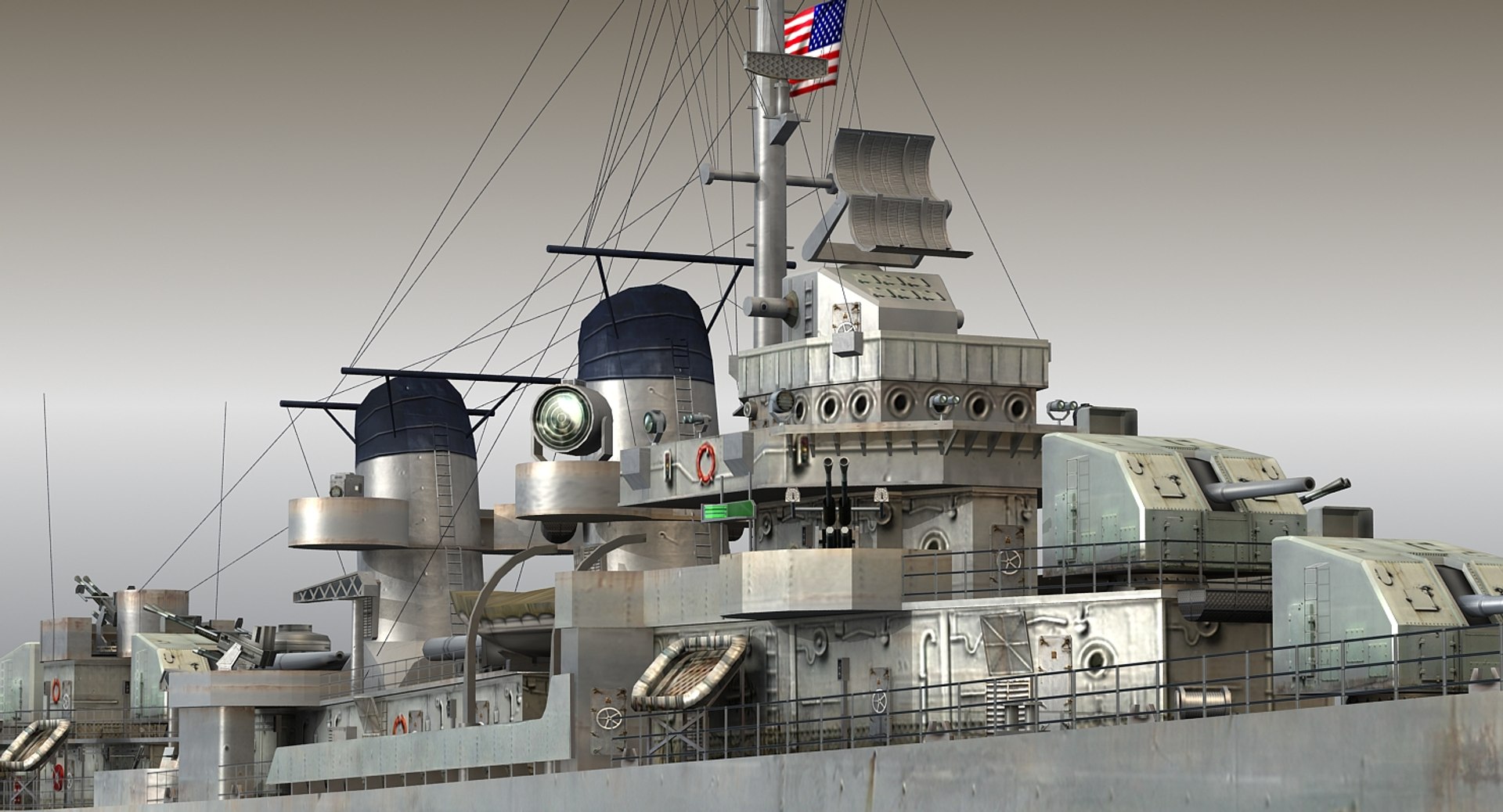 Uss melvin dd fletcher 3D - TurboSquid 1222388