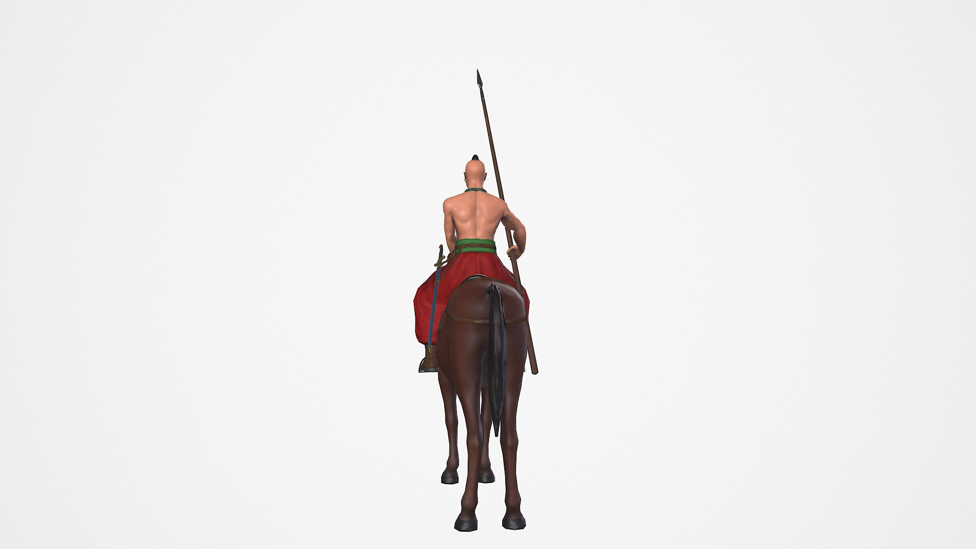 Ukrainian Cossack-rider - TurboSquid 2385285