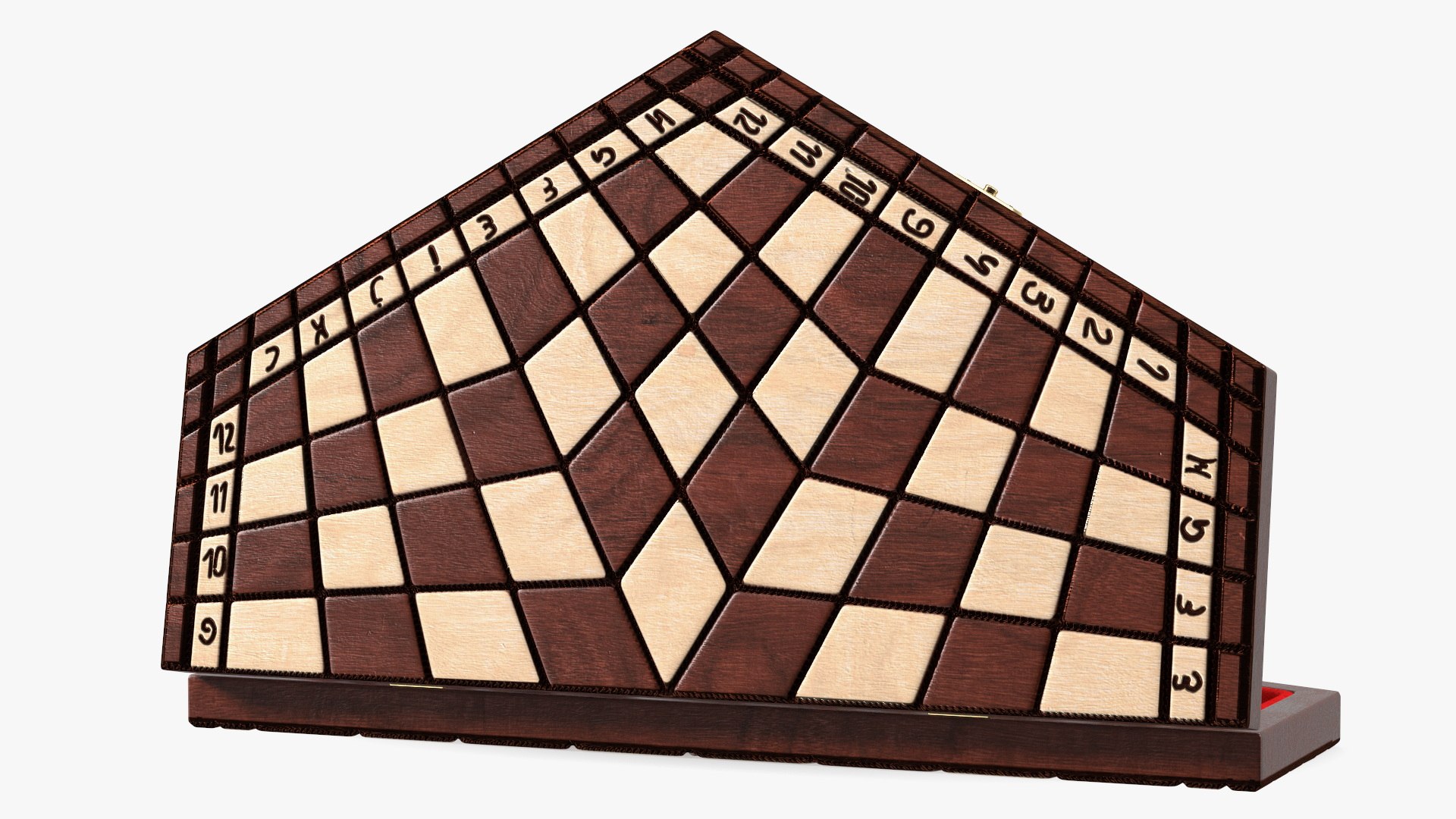 3D Three Player Chess Set Open - TurboSquid 2025446