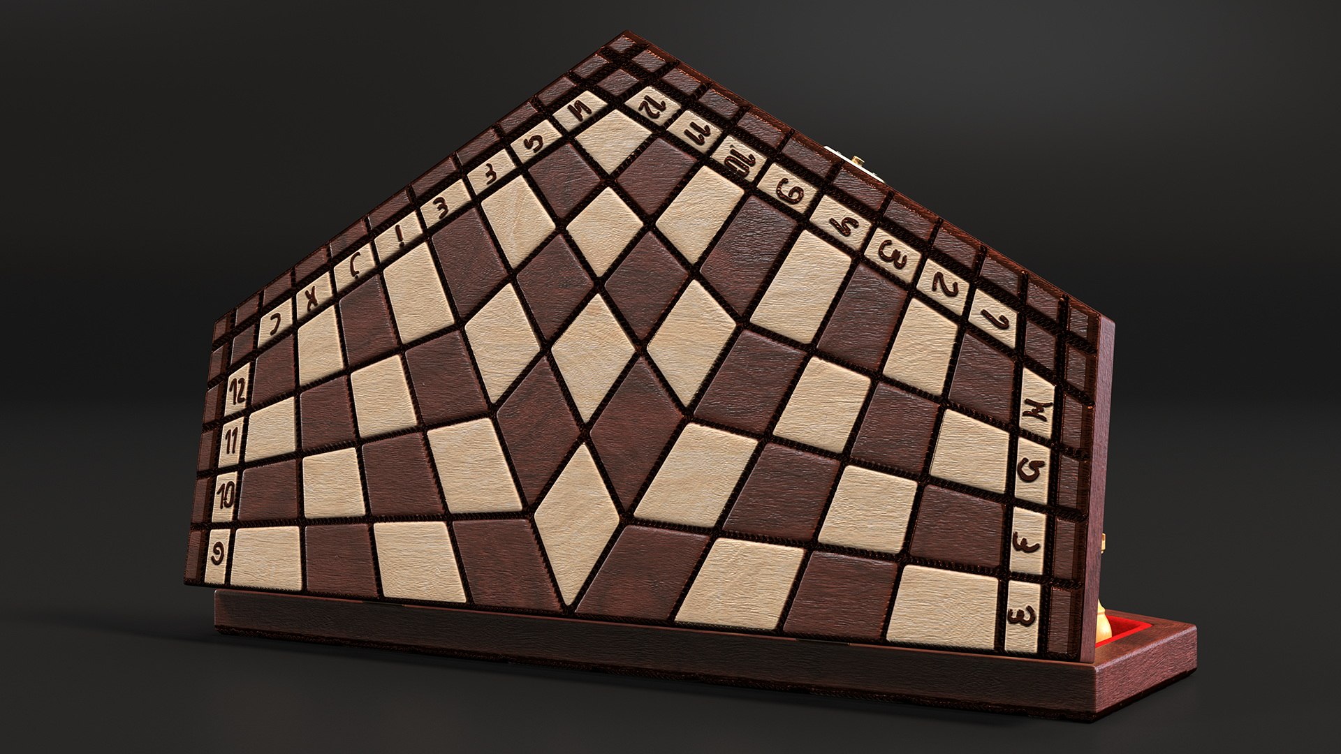 3D Three Player Chess Set Open - TurboSquid 2025446