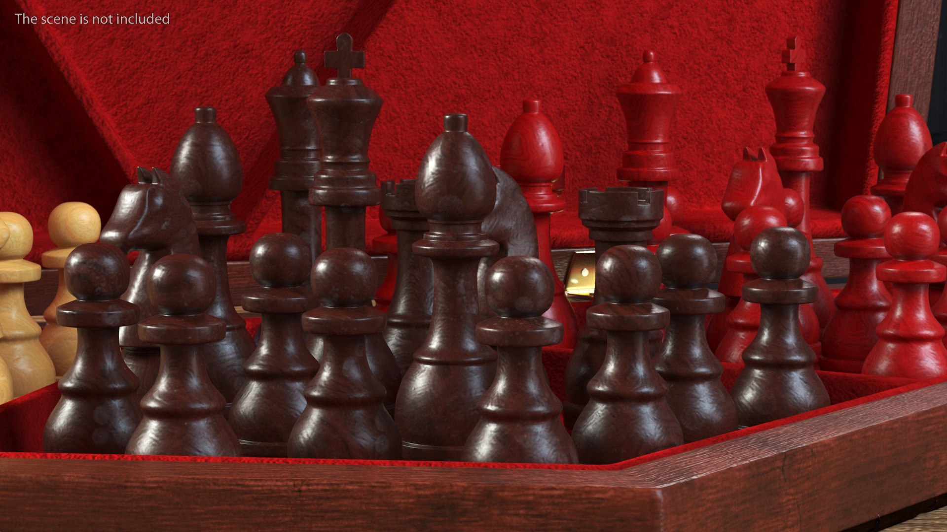 3D Three Player Chess Set Open - TurboSquid 2025446