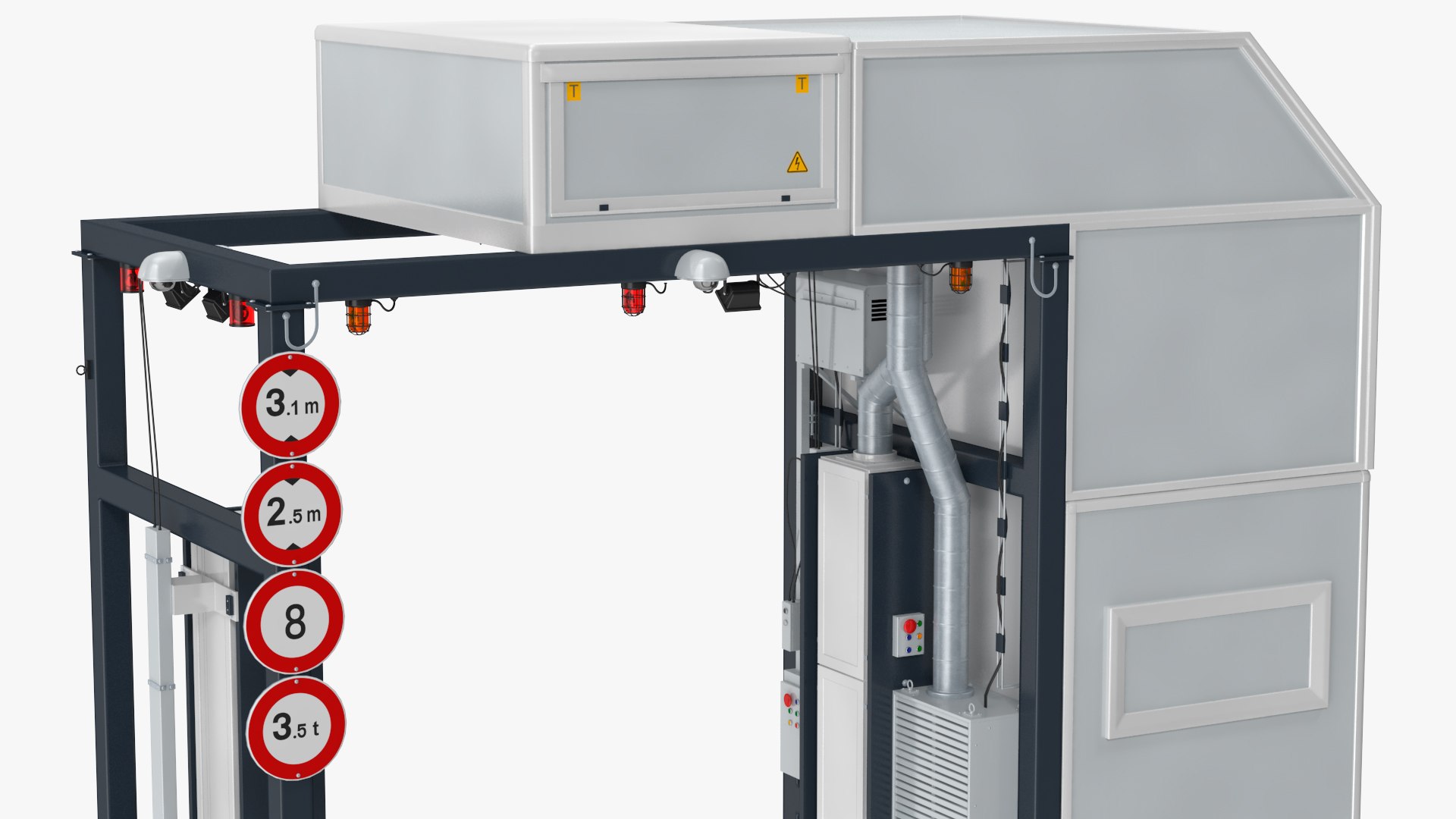 Cargo and Vehicle Inspection Scanner 3D model - TurboSquid 1771812