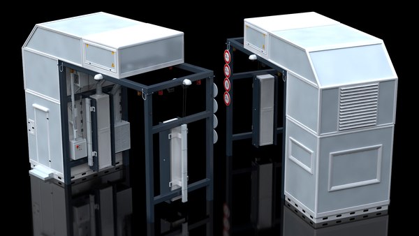 Cargo and Vehicle Inspection Scanner 3D model - TurboSquid 1771812