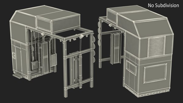 Cargo and Vehicle Inspection Scanner 3D model - TurboSquid 1771812
