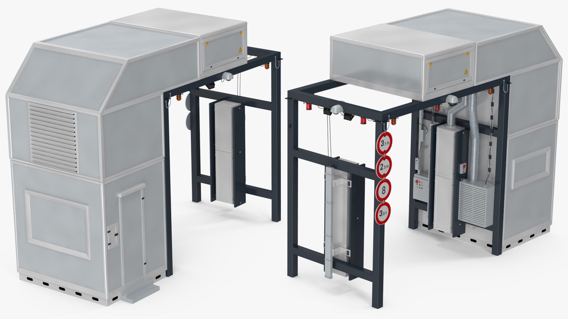 Cargo and Vehicle Inspection Scanner 3D model - TurboSquid 1771812