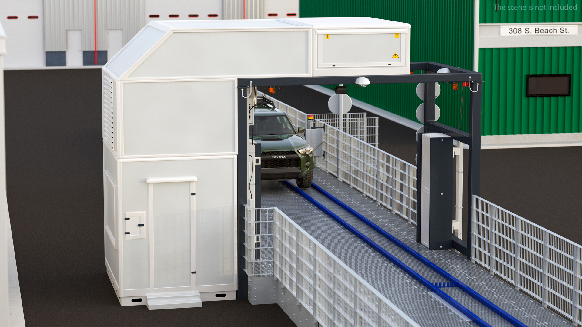 Cargo and Vehicle Inspection Scanner 3D model - TurboSquid 1771812