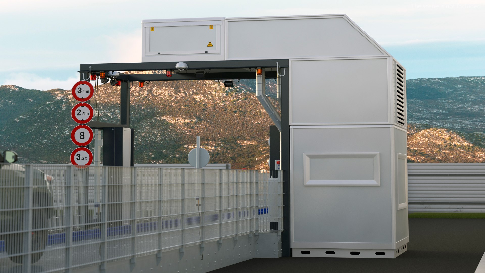 Cargo and Vehicle Inspection Scanner 3D model - TurboSquid 1771812