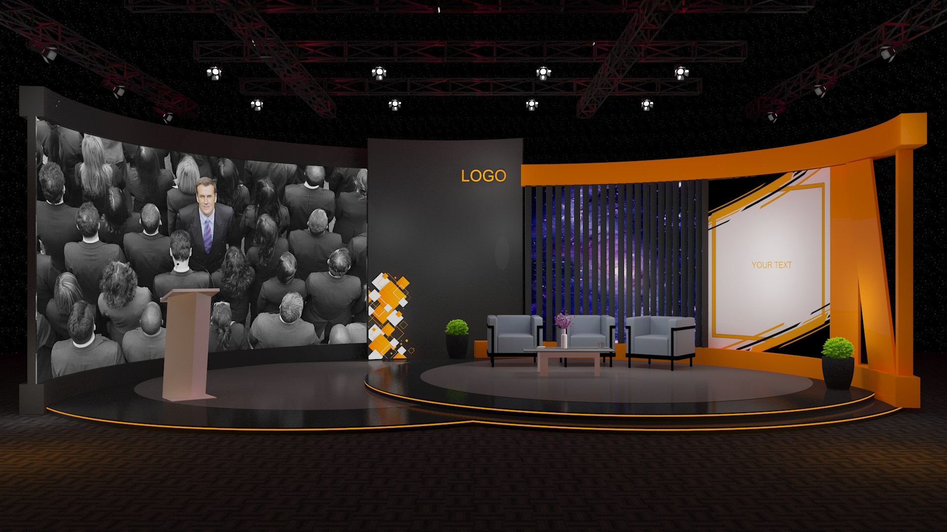 3D Studio Set - TurboSquid 1876554