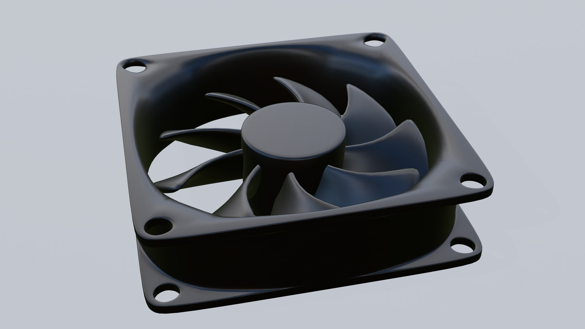 CPU Cooler 3D Model - TurboSquid 2322003