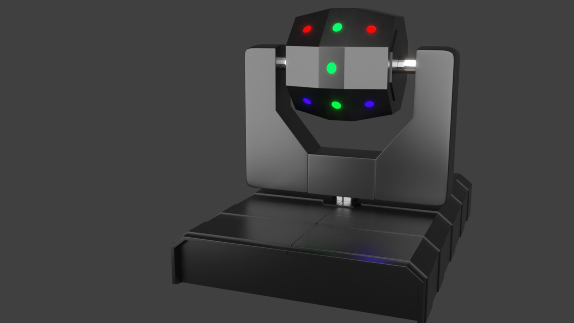 Led Mini Moving Head Ball Laser Beam 3D Model - TurboSquid 1906688