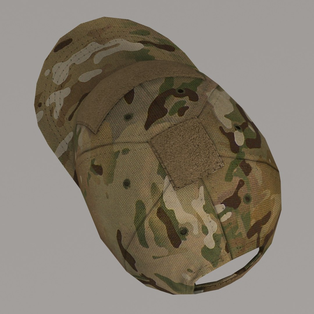 3d Shooter S Cap - Model
