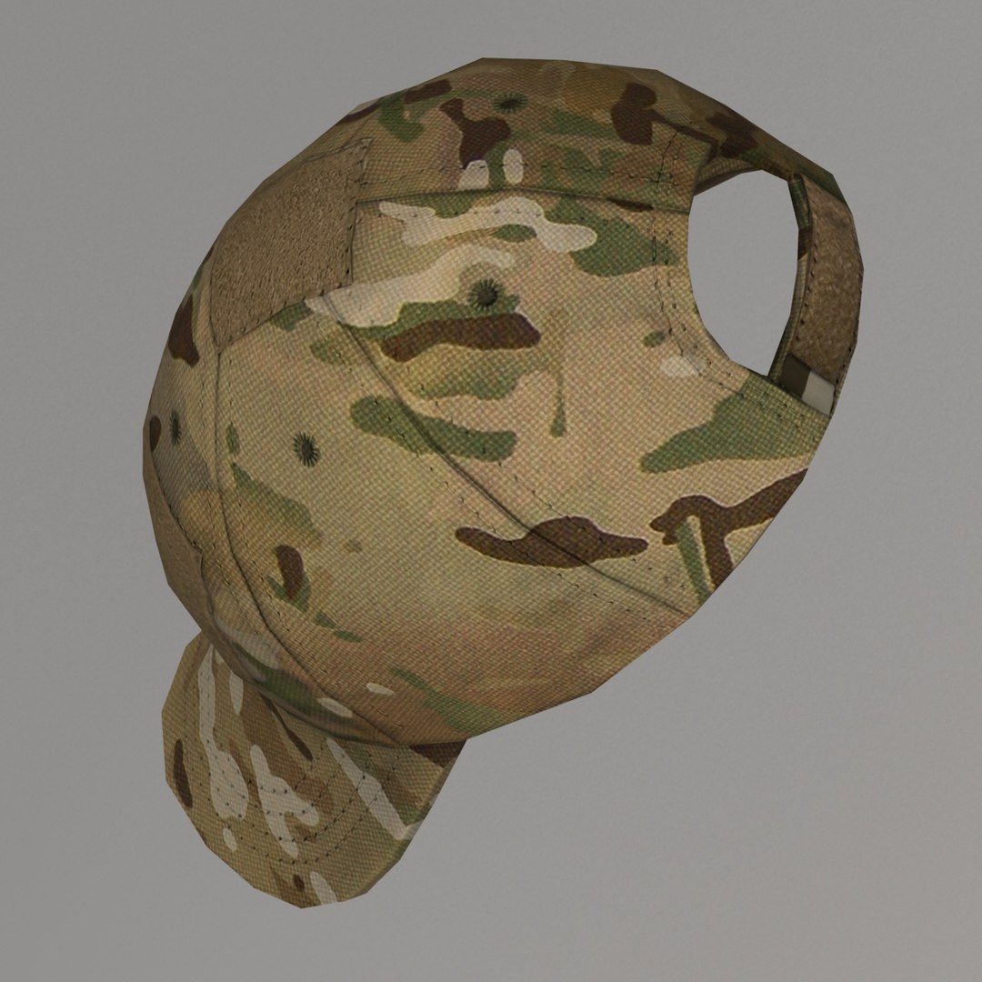 3d Shooter S Cap - Model