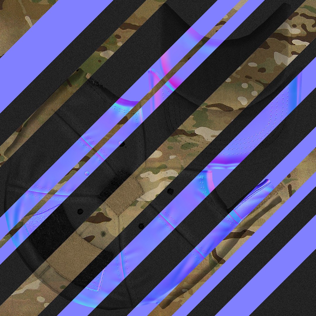 3d Shooter S Cap - Model